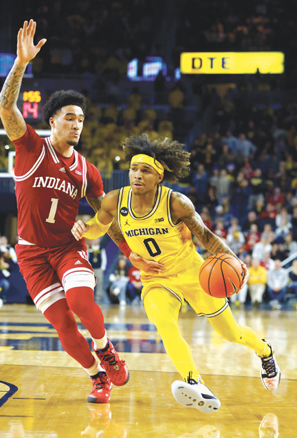 No. 18 Indiana Hoosiers hold on to beat Michigan Wolverines men’s ...